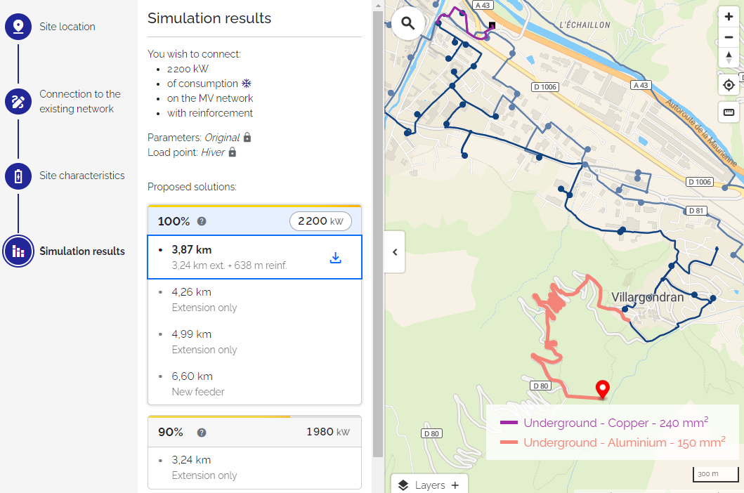 Grid Capacity - Distribution grid connection simulation